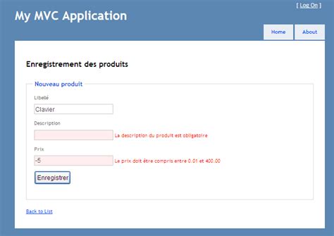 Création Dun Formulaire Web Avec Aspnet Mvc 3 Et Razor Le Blog De Hinault Romaric Donfack