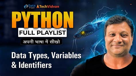 Python Data Types Variables And Identifiers In Hindi Rules To