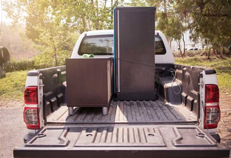 How To Transport A Refrigerator In A Pickup Truck Shiny Modern