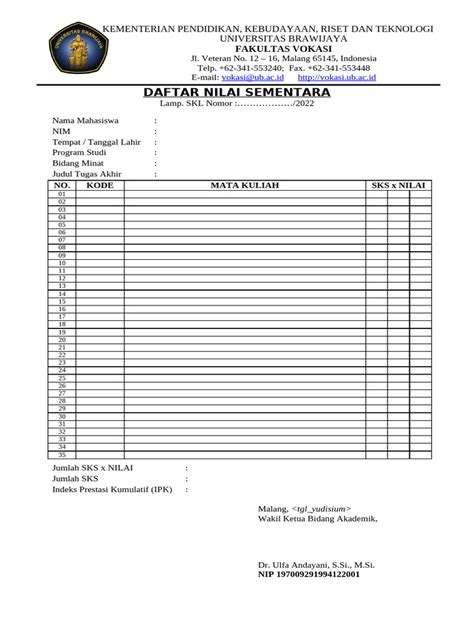 Format Dns 2022 Tugas Akhir Pdf