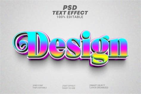 Premium Psd Psd Creative Design 3d Editable Text Effects Style
