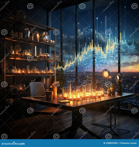 3d Rendering Science And Technology Concept With Lab Glassware And