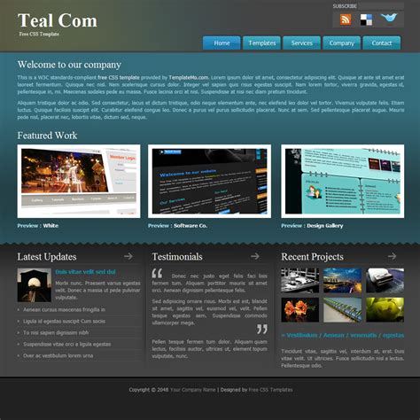 Шаблон css css Скрипты модули шаблоны для веб мастера Уроки