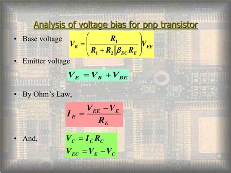 PPT Chapter Transistor Bias Circuits PowerPoint Presentation Free Download ID