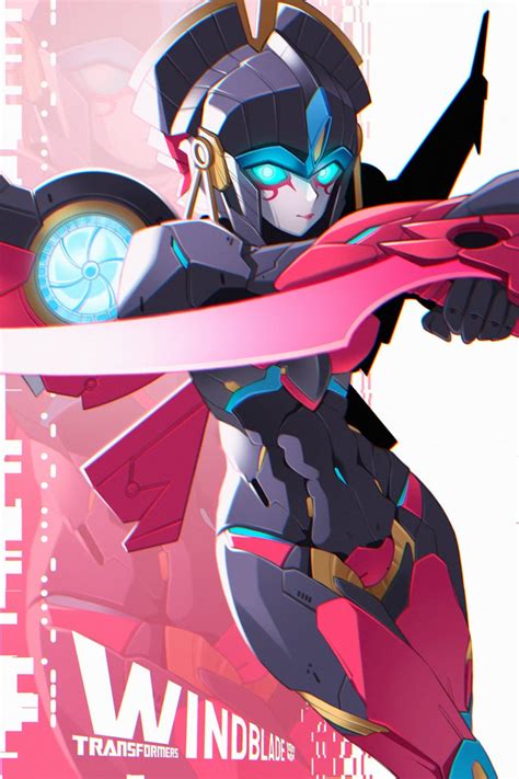 Windblade And Flame Toys Windblade Transformers And 1 More Drawn By