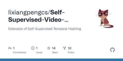 Github Lixiangpengcsself Supervised Video Hashing Extension Of Self
