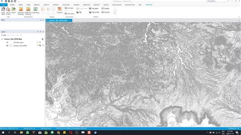How To Create Triangulation Surface Grid From Contour Layer In Mapinfo