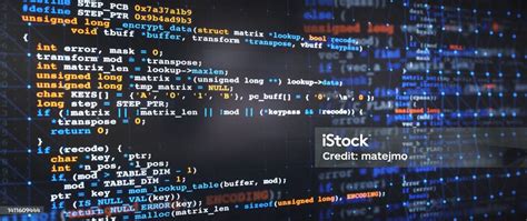 Multicolored C C Programming Language Source Code Design Example Side