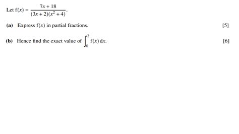 Integration Past Paper Questions For A Level Maths Cambridge 9709