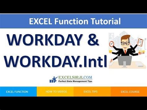 Excel Function WORKDAY & WORKDAY.Intl : ExcelForum