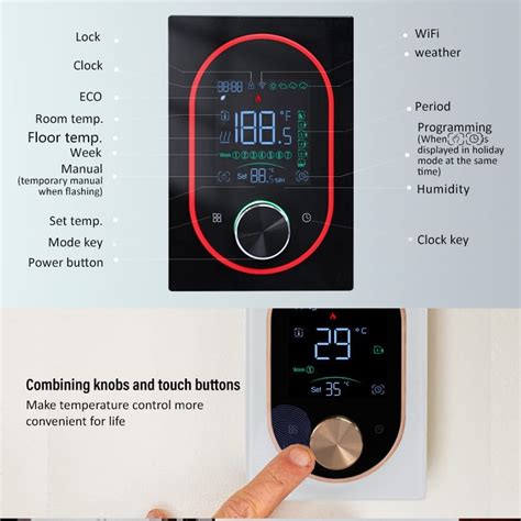 Best Smart Thermostat For Electric Baseboard Heaters 120v240v In