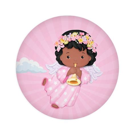 Painel De Festa Redondo Batizado Elo Produtos Especiais