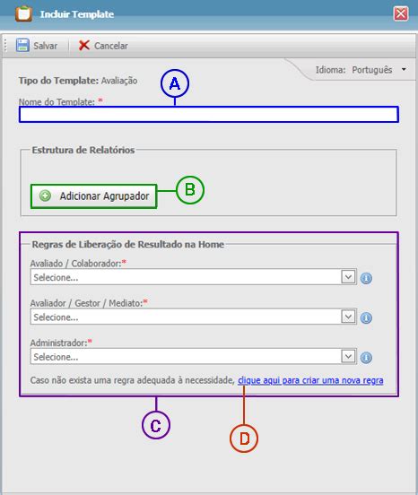 Como Personalizar Templates E Regras De Exibição Dos Relatórios Ver Avaliação Suíte Gen Te Nuvem