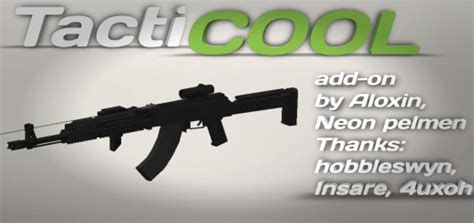 TactiCOOL Minecraft Addon