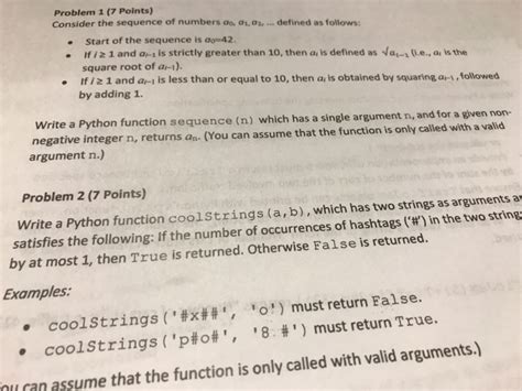 solved problem 1 7 points consider the sequence of numbers