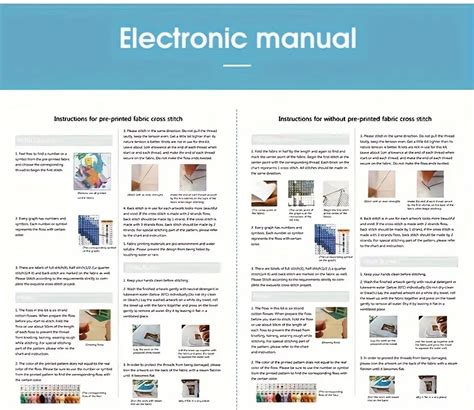 실크 스크린 프린트 키트 화이트 면 소재 계절별 꽃무늬 인쇄된 도안 자수 천 실 바늘 사용 설명서 포함 11 Temu Republic Of Korea