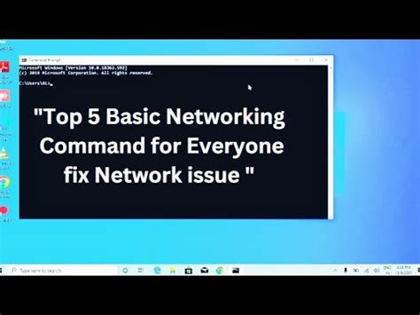 top 5 Basic Networking Command for Everyone l #ping #ipconfig - YouTube