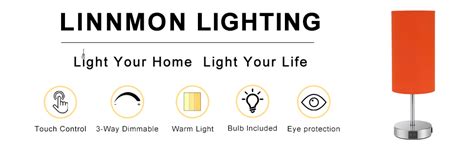 Linnmon Table Lamp With Usb Port And Outlet Touch Control Table Lamp