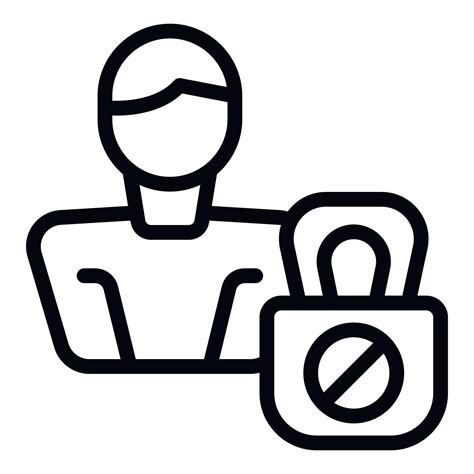 Deleting Profile Icon Outline Vector Account Avatar Vector Art At Vecteezy