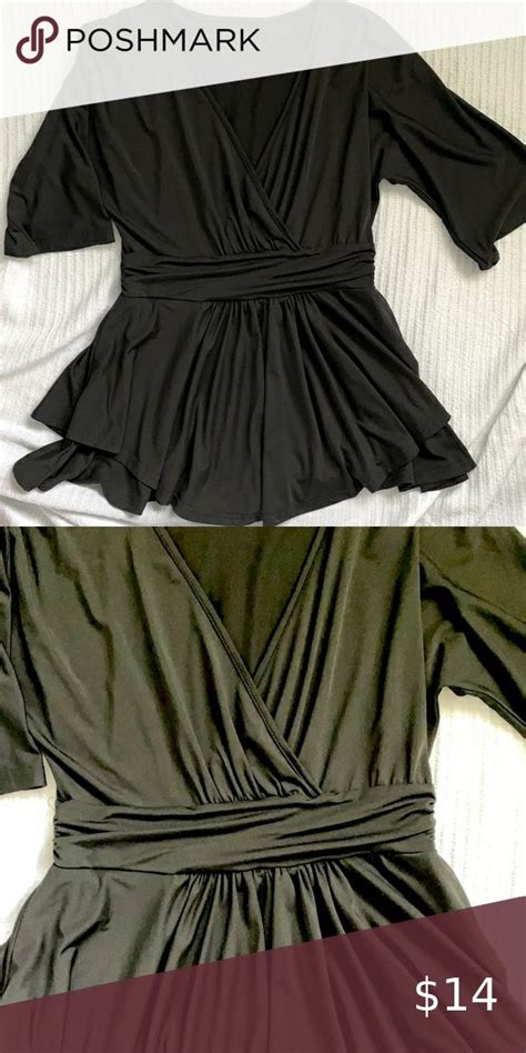 Plus Size Peplum Top