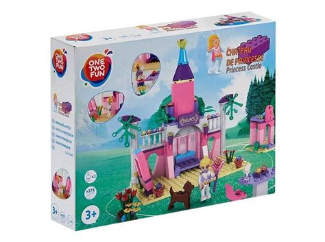 Zestaw Klocków Zamek Księżniczki One Two Fun 3+ - One Two Fun | Sklep ...