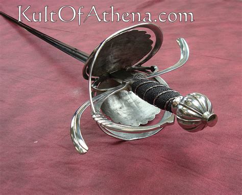 Cold Steel Ribbed Shell Swept Hilt Rapier Kult Of Athena