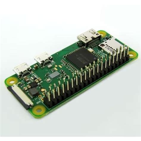 【送料無料】raspberry Pi Zero Wh ラズベリーパイ ゼロ W ピンヘッダー付け済み Wi Fi 技適有り パソコンパーツ
