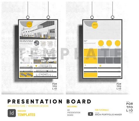 Interior Design Presentation Board Templates