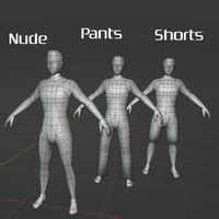 Releasing My First PS Assets PSX Rigged Character Bases By Ink Ribbon