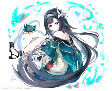 Lan Yan Genshin Impact Drawn By Luta Luta Danbooru