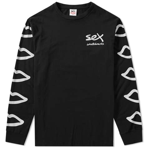 Sex Skateboards Long Sleeve Logo Tee Sex Skateboards