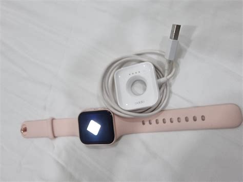 Oppo Smart Watch Mm Pink Gold Mobile Phones Gadgets Wearables Smart Watches On Carousell