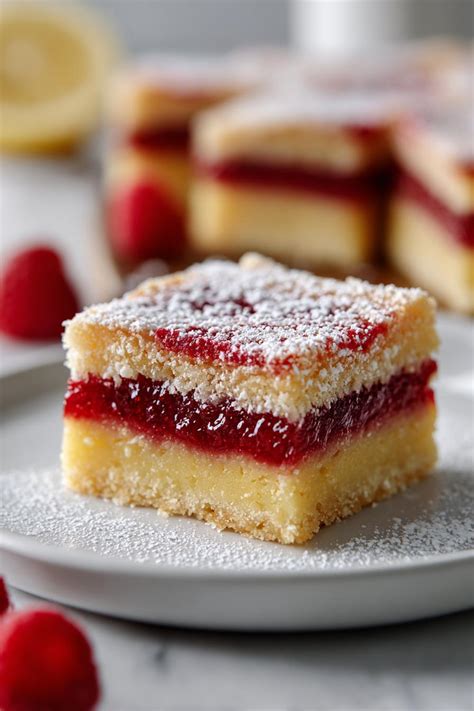 Irresistible Raspberry Lemon Bars Recipe In 3 Simple Steps Recipes Tribe