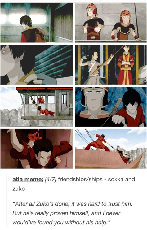Unpredictable Buddy Story Sokka And Zuko