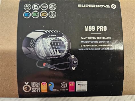 Scheinwerfer E Bike Supernova M99 Pro Kaufen Auf Ricardo