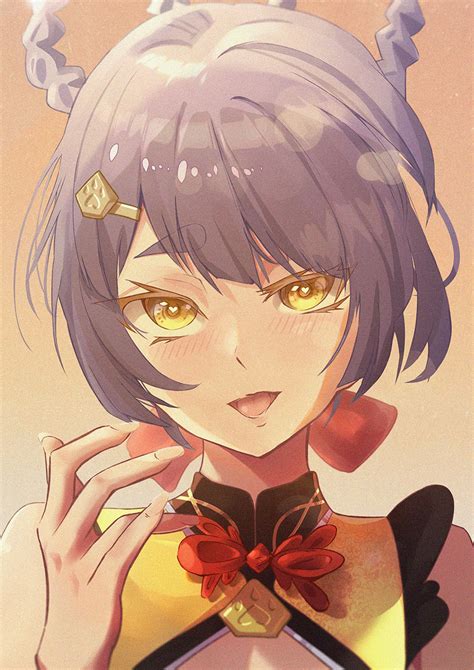 Xiangling Genshin Impact Drawn By Dannis C Danbooru