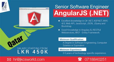 senior software engineer angularjs