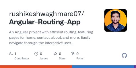 GitHub Rushikeshwaghmare Angular Routing App An Angular Project With Efficient Routing