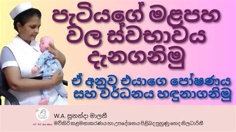 පැටියගේ මළපහ වල ස්වභාවය දැනගනිමු ඒ අනුව එයාගෙ පෝෂණය සහ වර්ධනය හඳුනාගනිමු Youtube