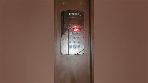 домофон cyfral ccd 20 - YouTube