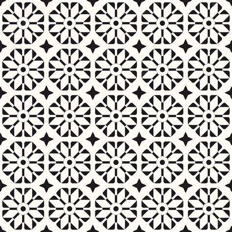 Premium Vector Vector Geometric Abstract Seamless Monochrome Pattern Texture Background