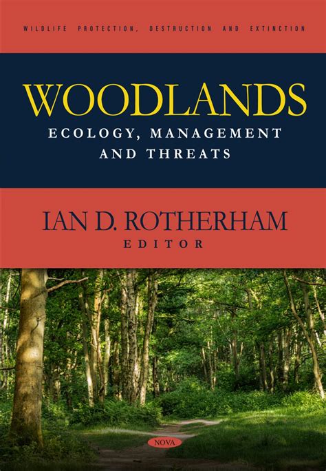 Woodlands Ecology Management And Threats Nova Science Publishers