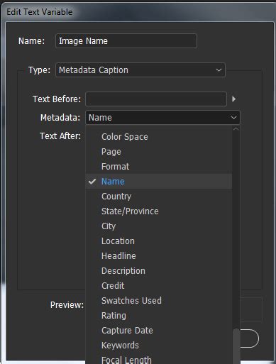 insert image name using variable text adobe community 10013808