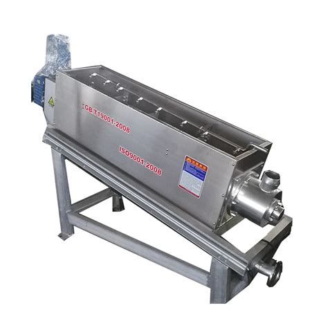 고체 액체 분리기 슬러지 탈수 스크류 프레스 압착 스크류 프레스 Aliexpress