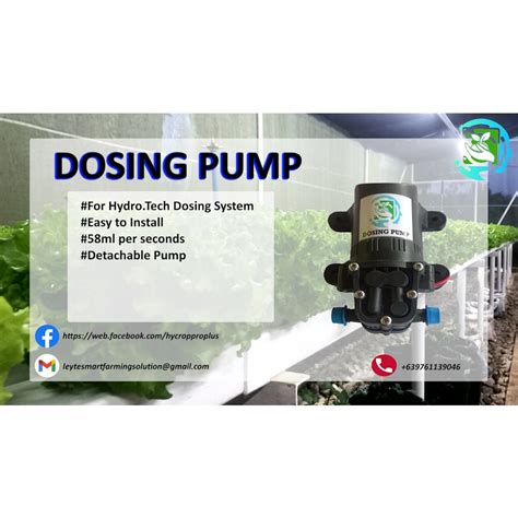 Dosing Pump Automated Dosing System Shopee Philippines