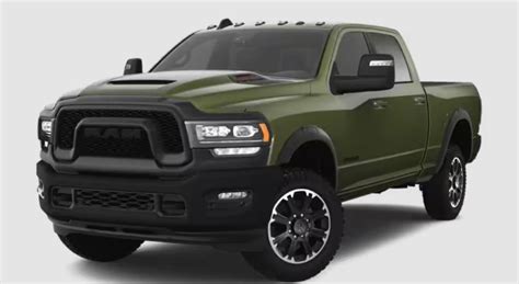 2024 Ram 2500 Color Options With Images