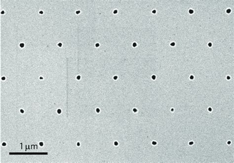 20 Nil Patterned Si Substrate A Top View Sem Image Of A Nil Download Scientific Diagram