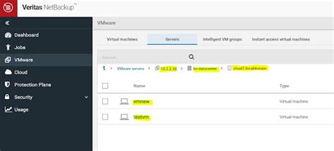 Remote Infrastructure Management Veritas Netbackup 812 Webui