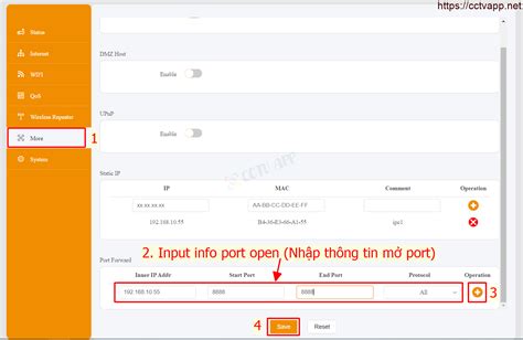 Open Port NAT Port Router IMOU HR Application System