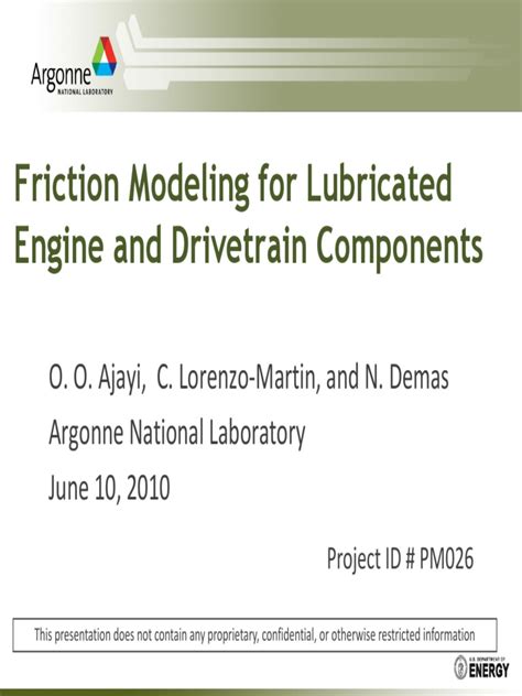 Friction Modeling Lubricated Engine And Drivetrain Components Pdf